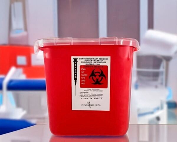 ¿Qué hacen los hospitales con las jeringas o agujas usadas?